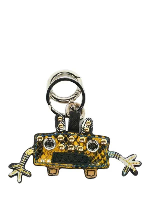 Burberry Monster Leather Bag Charm - Yellow