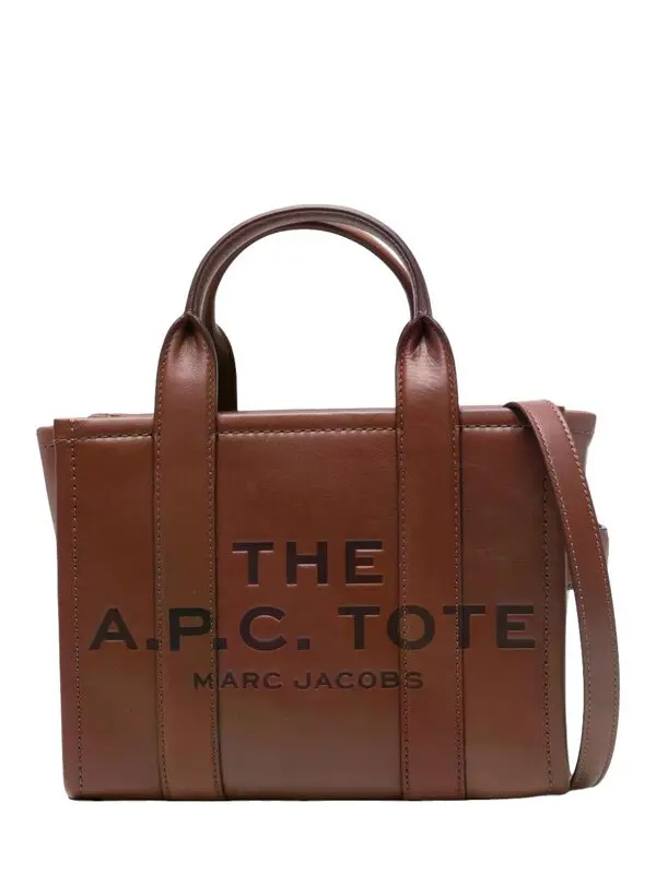Marc Jacobs Small Logo-detail Tote Bag - Brown