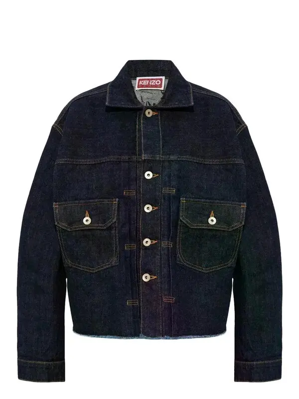 Kenzo Embellished Jacket - Blue
