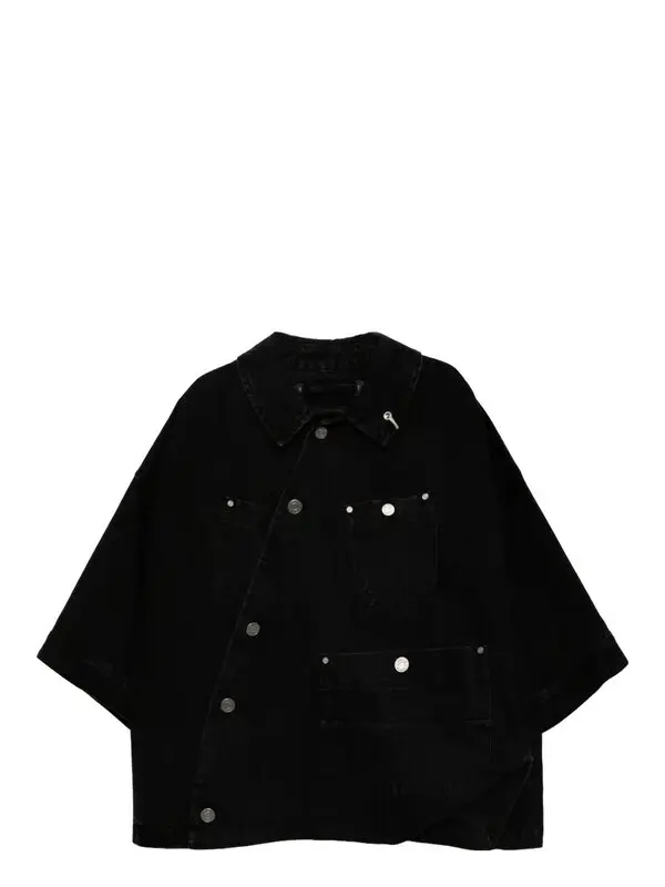SONGZIO Bias Cotton Jacket - Black