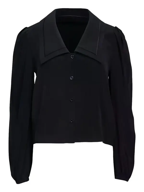 FRAME Puffed-sleeve Shirt - Blue