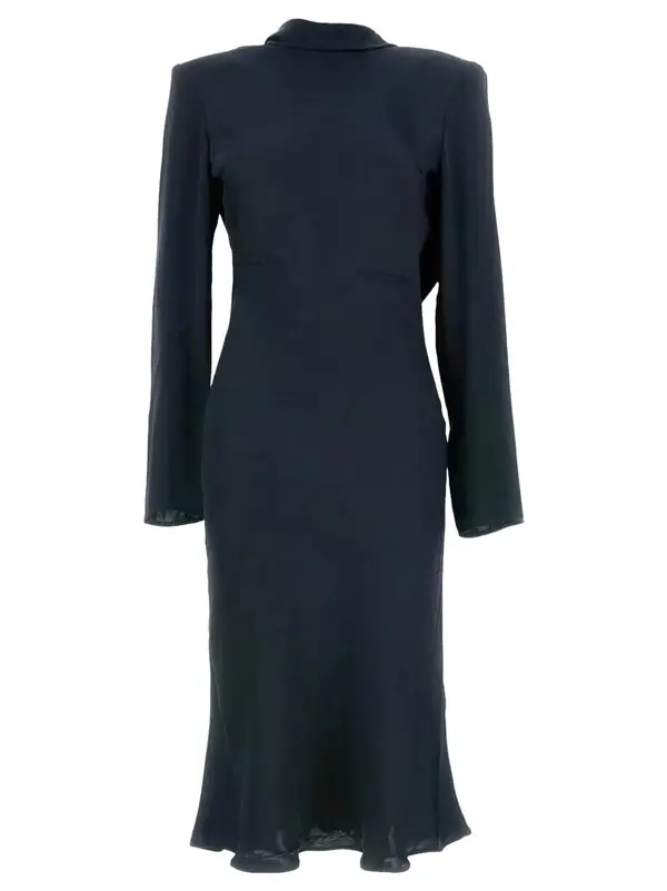 Remain Birger Christensen Long-sleeve Midi Dress - Blue