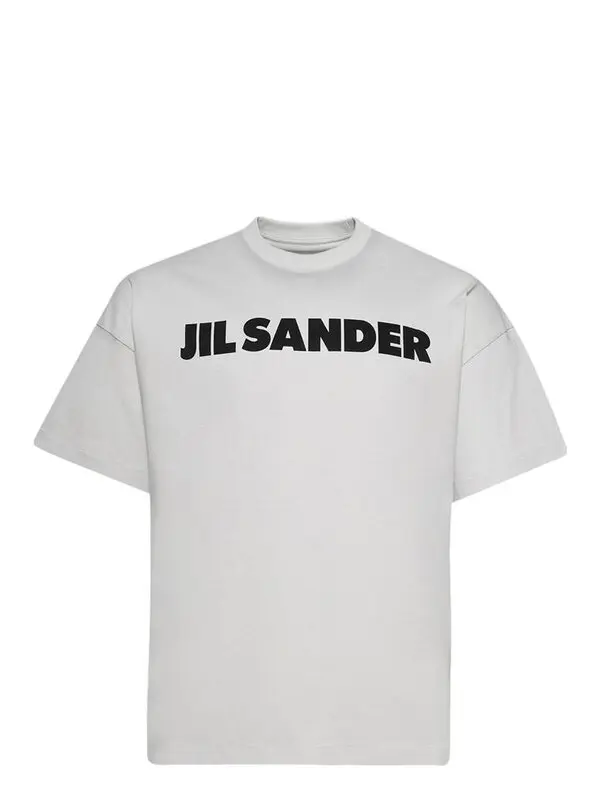 JIL SANDER Short Sleeve Tee Neon Rose - Grey