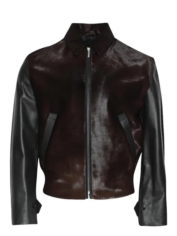 Marni Leather Jacket - Black