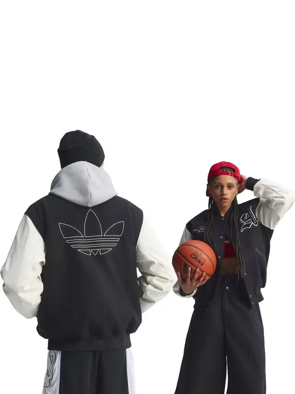 Adidas Originals Basketball Jacket - Black