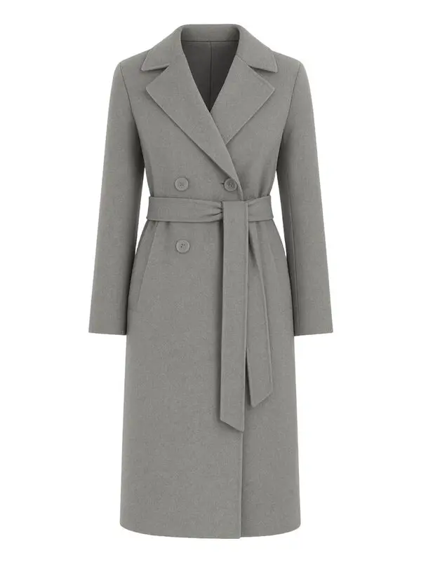 Max Mara Canneti Studio Coat - Grey