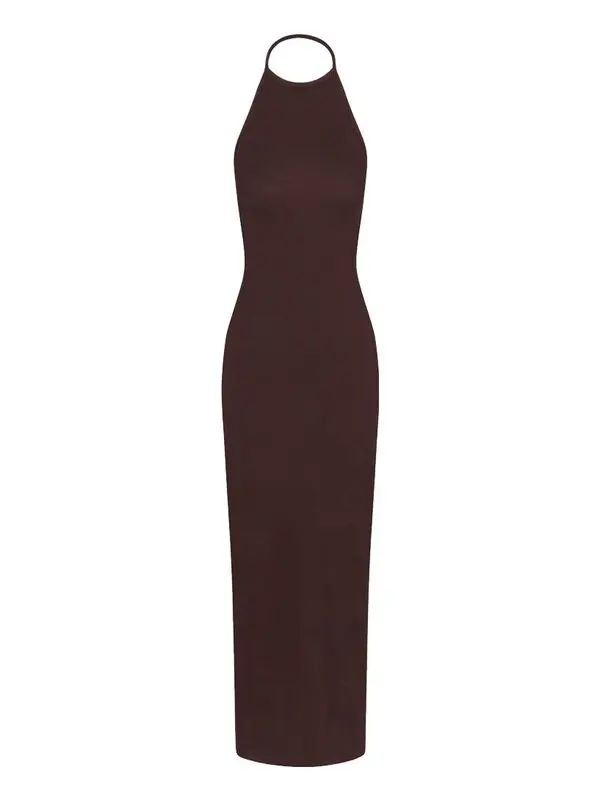 Eterne Vivian Maxi Dress - Brown