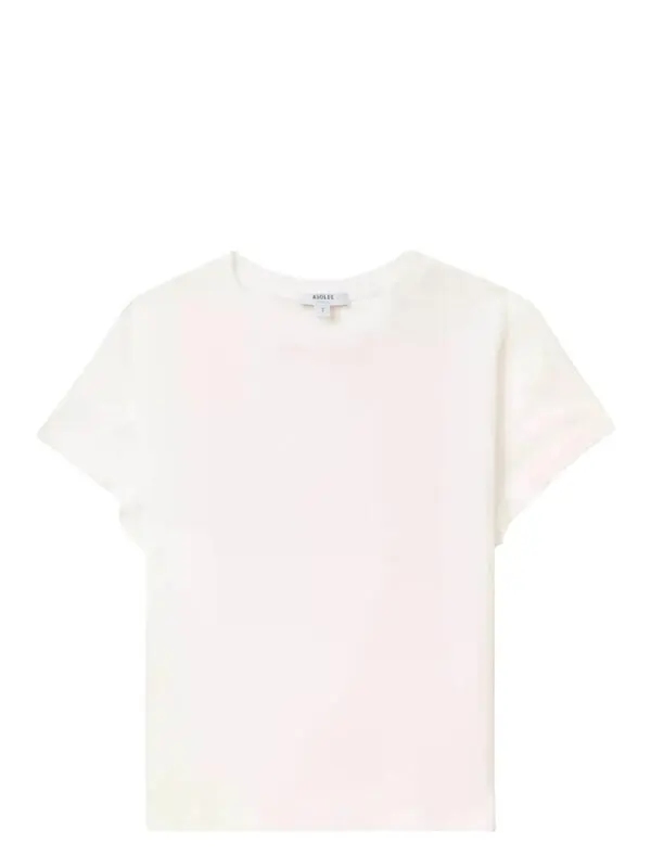 AGOLDE Adine Shrunken Tee - Neutrals