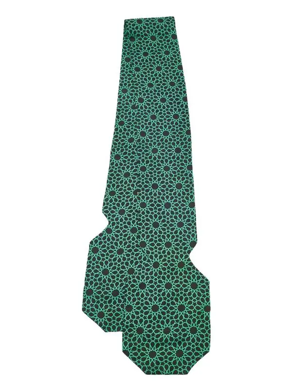 Marni Silk Tie - Green
