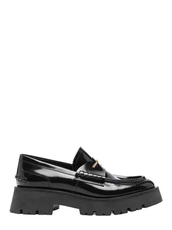 ALEXANDER WANG Lug-sole Loafers - Black