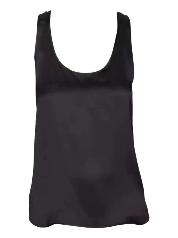 Wardrobe.NYC Scoop-neck Top - Black