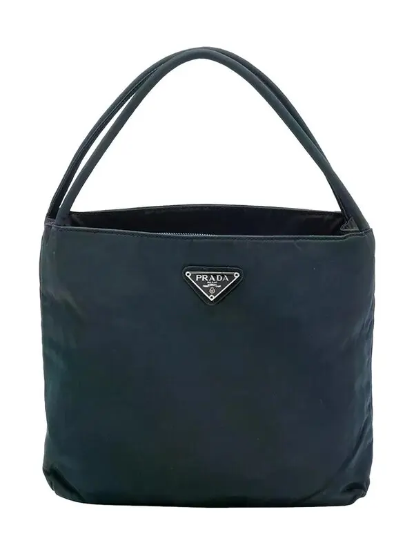 Prada 2000-2012 Tessuto Tote Bag - Green