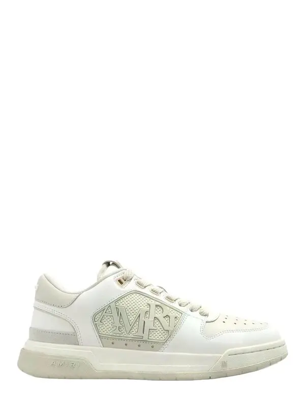 Amiri Logo Detail Sneakers - White