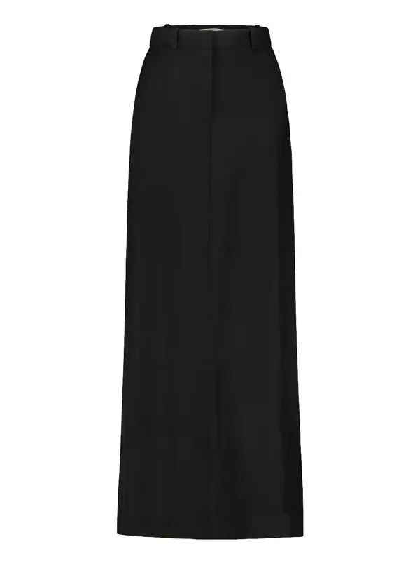 THE ROW Roux Belt-loops Maxi Skirt - Black