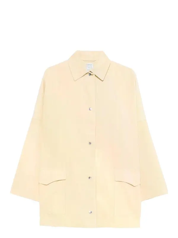 TOTEME Flap-pocket Coat - Neutrals