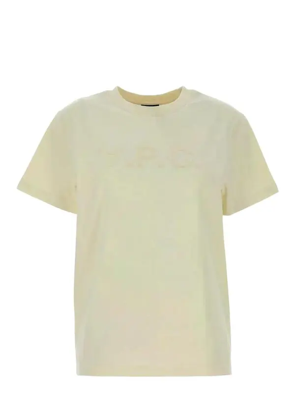 A.p.c. Standard Grand Vpco Cotton T-shirt - Neutrals
