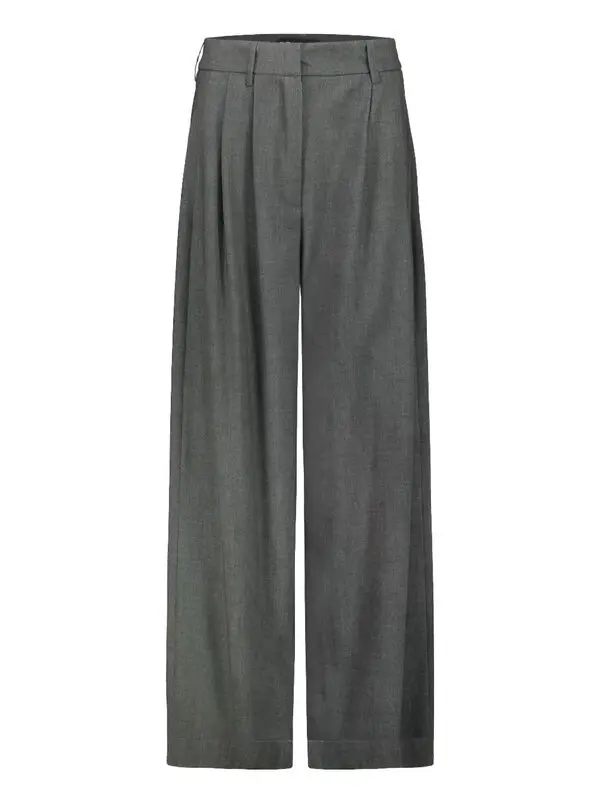 DRHOPE Pleated Trousers - Grey