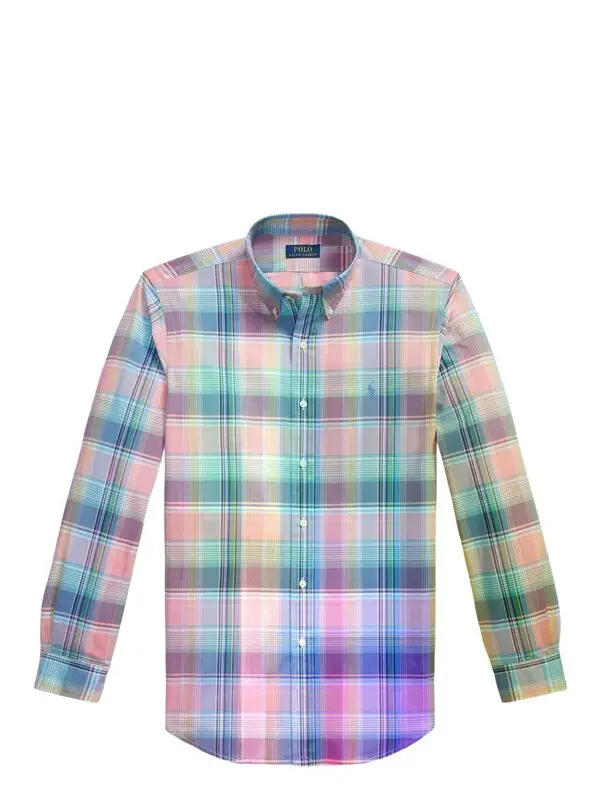 Polo Ralph Lauren Checked Long-sleeve Shirt - Pink