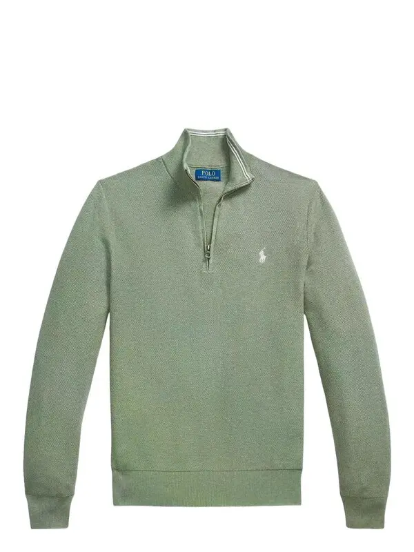 Polo Ralph Lauren Long-sleeve Half-zip Sweater - Green