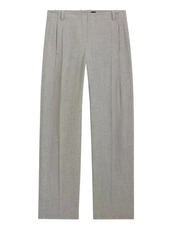 BOSS Textured Trousers - Grey