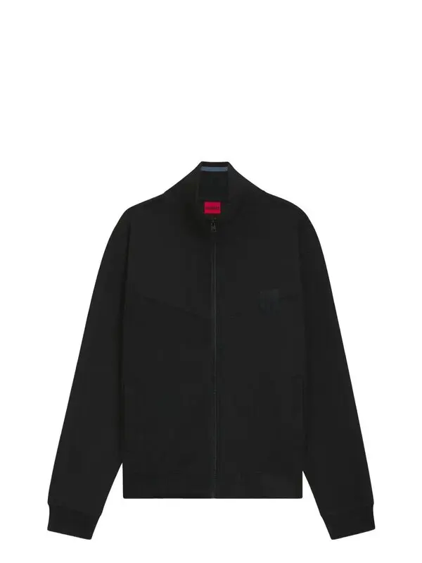 Hugo Zip Sweatshirt - Black