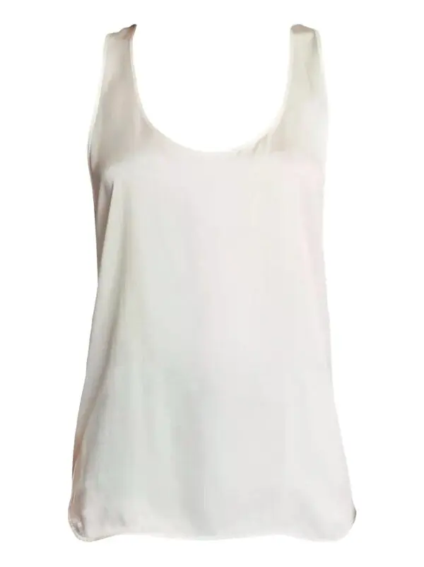 Wardrobe.NYC Scoop-neck Top - White