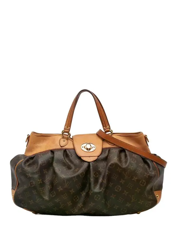 LOUIS VUITTON Monogram Boetie Gm Tote Bag - Brown