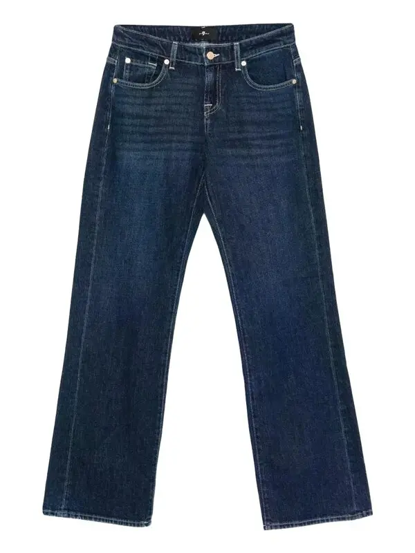 7 For All Mankind Straight Leg Jeans - Blue