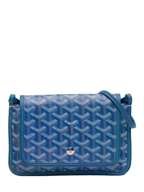 Goyard 2025 Plumet Pocket Wallet Crossbody Bag - Blue