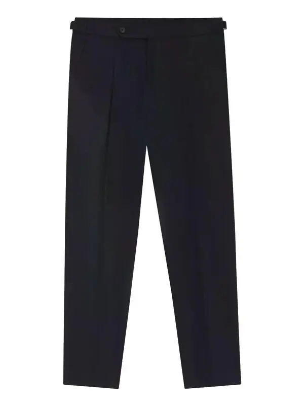 BOSS Pleated Trousers - Blue