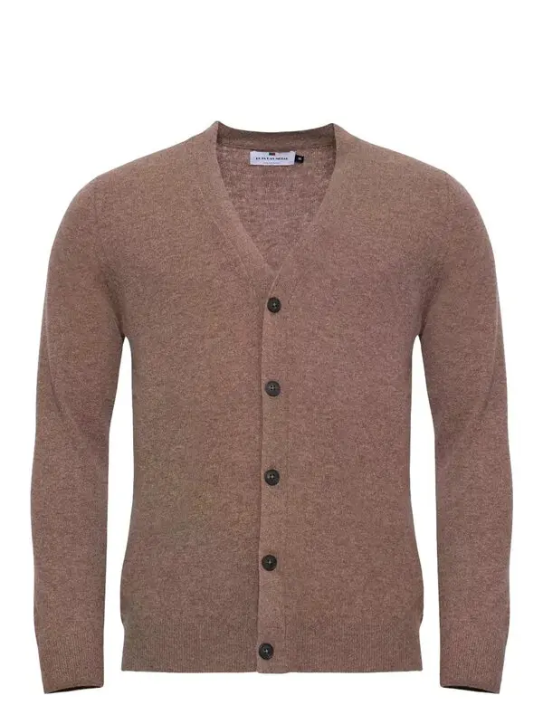 LOJA DAS MEIAS Buttoned Cardigan - Brown