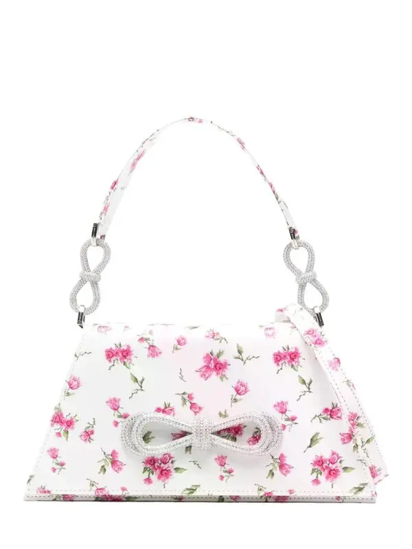 Mach & Mach Medium Samantha Bag - White