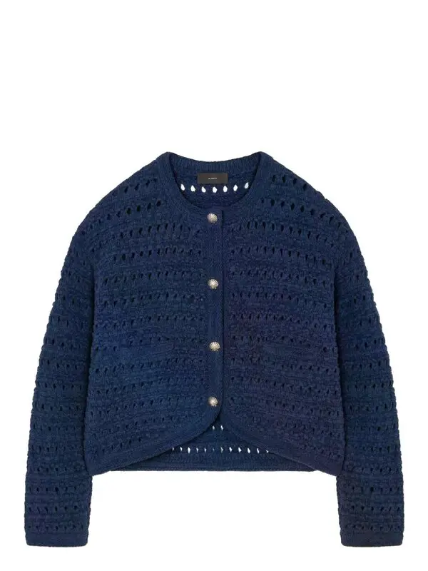 Alanui Buttoned Jacket - Blue