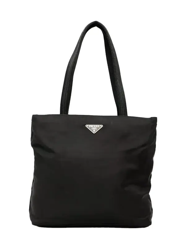 Prada 2000-2013 Tessuto Tote Bag - Black