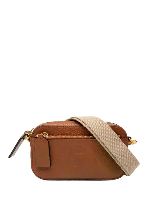 Valentino Garavani Grained Calfskin Identity Convertible Belt Bag - Brown