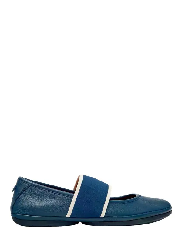 Camper Right Nina Elastic Ballet Flats - Blue