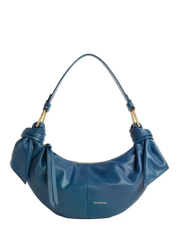 COCCINELLE Knotted Shoulder Bag - Blue