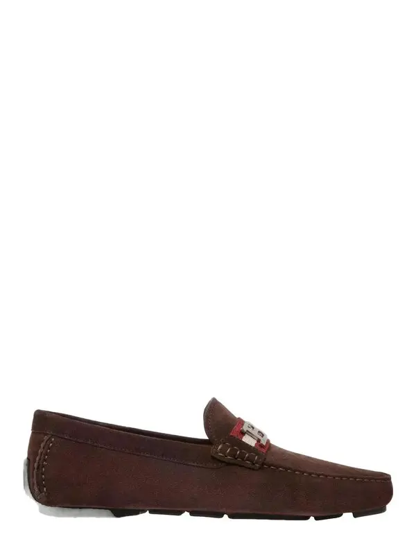 Bally Driver Ribbon-detail Loafers - Brown