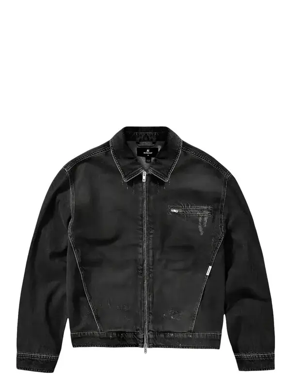 REPRESENT Distressed-effect Denim Jacket - Black