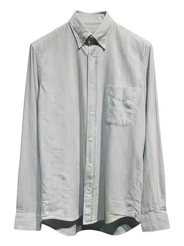 Hartford Pocket-detail Shirt - Blue