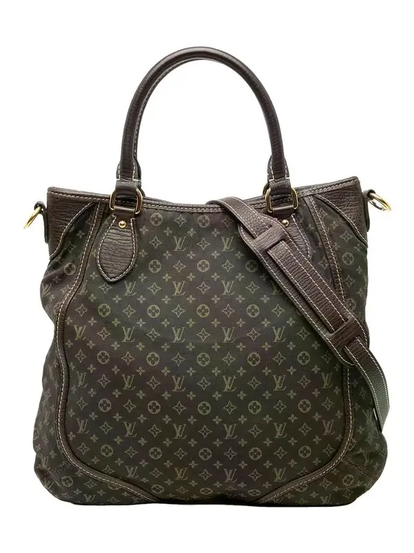 LOUIS VUITTON 2008 Monogram Mini Lin Besace Angele Satchel - Brown