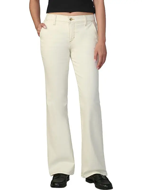 Joe's Jeans The Provocateur Petite Bootcut Trousers - Milk