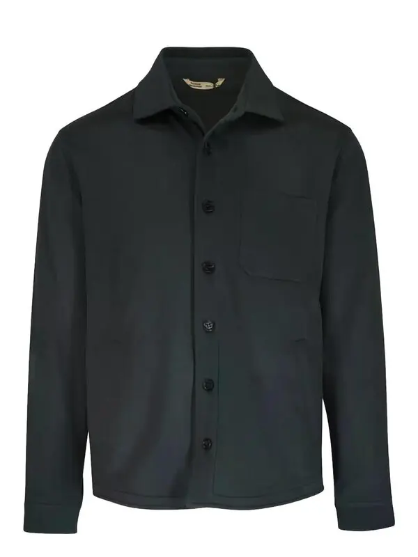 MAURIZIO BALDASSARI Button-fastening Pocket Shirt Jacket - Green