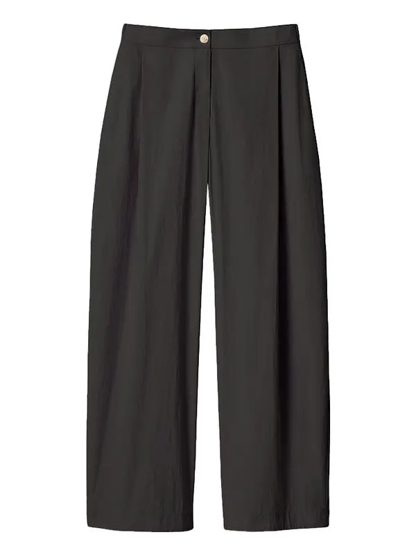 Lafayette 148 New York Pleated Front Pants - Black