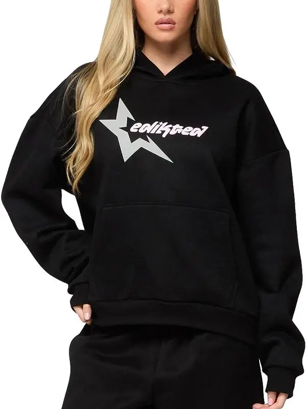 EDIKTED Hoodie - Black