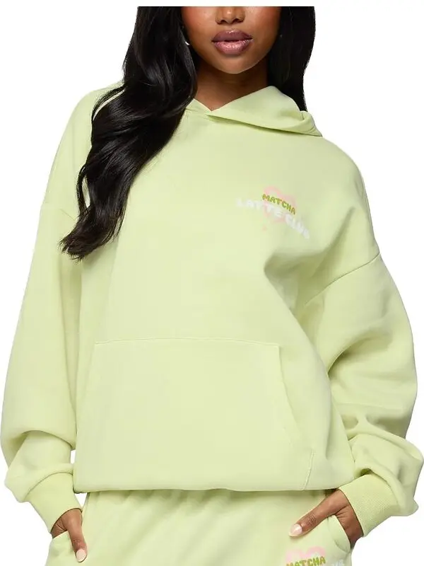 EDIKTED Oversized Hoodie - Green