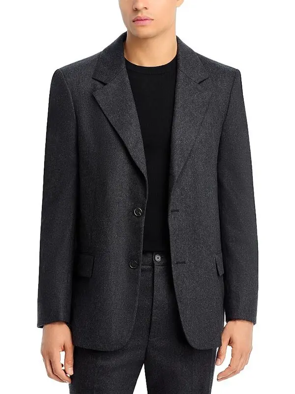 FRAME Single Breasted Blazer - Dark Charcoal