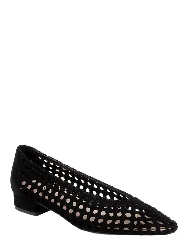L'Agence Alsace Flats - Black Suede