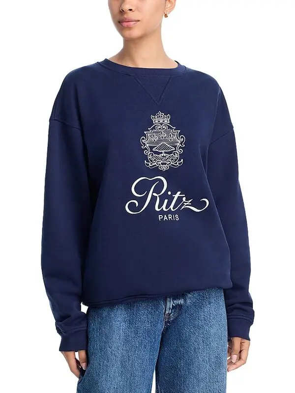 FRAME Ritz Sweatshirt - Dark Navy