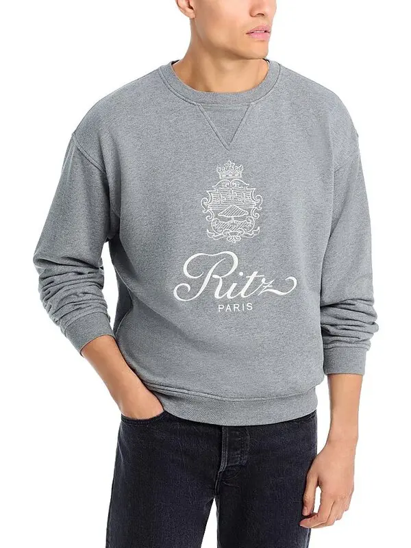 FRAME Ritz Sweatshirt - Heather Grey